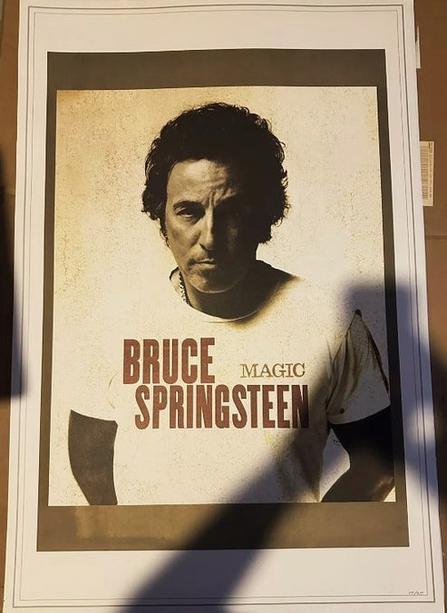 Bruce Springsteen MAGIC Lithograph Numbered Limited Edition Lithograph ...