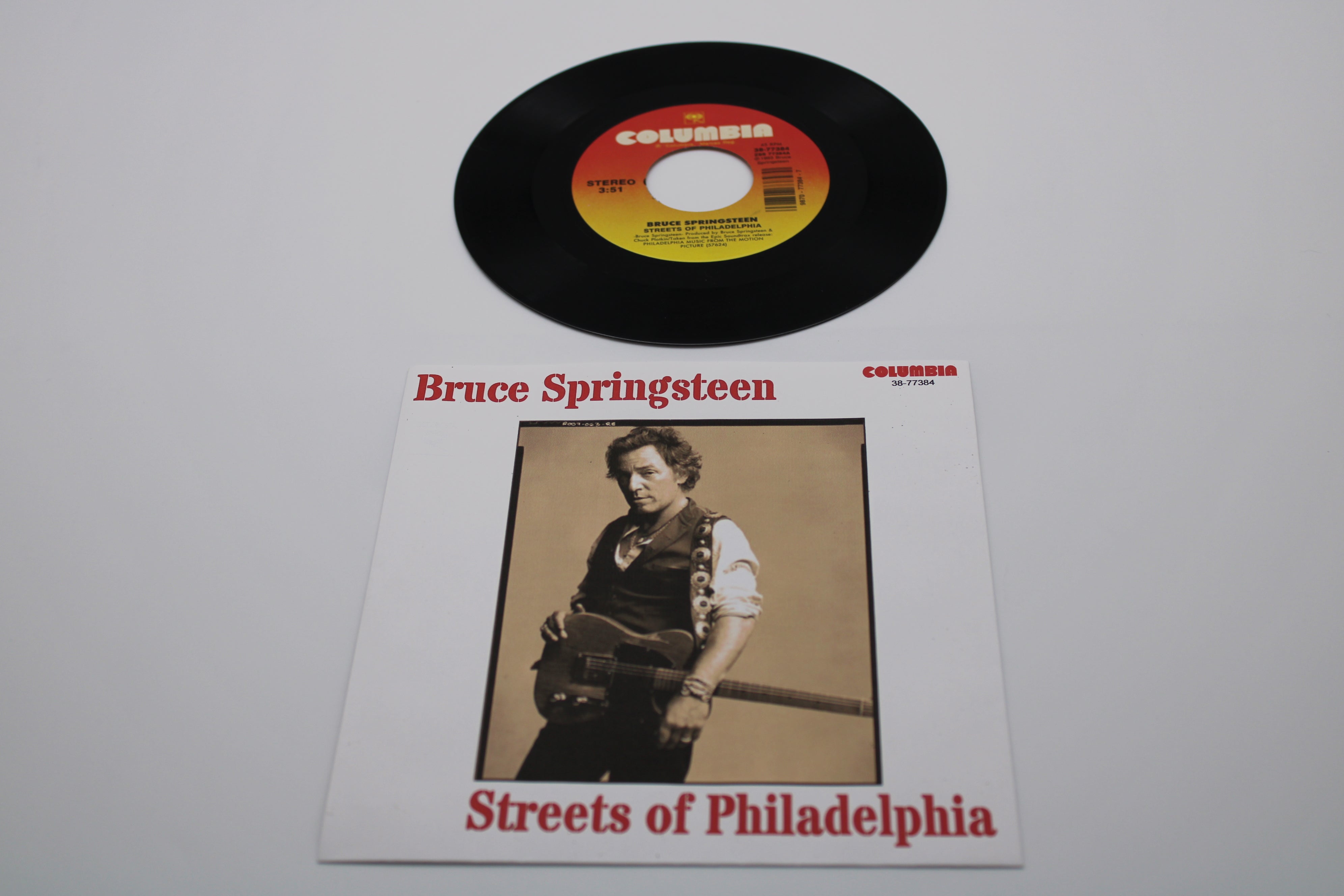 Bruce Springsteen Streets of Philadelphia with Rare Picture Sleeve - 4 ...