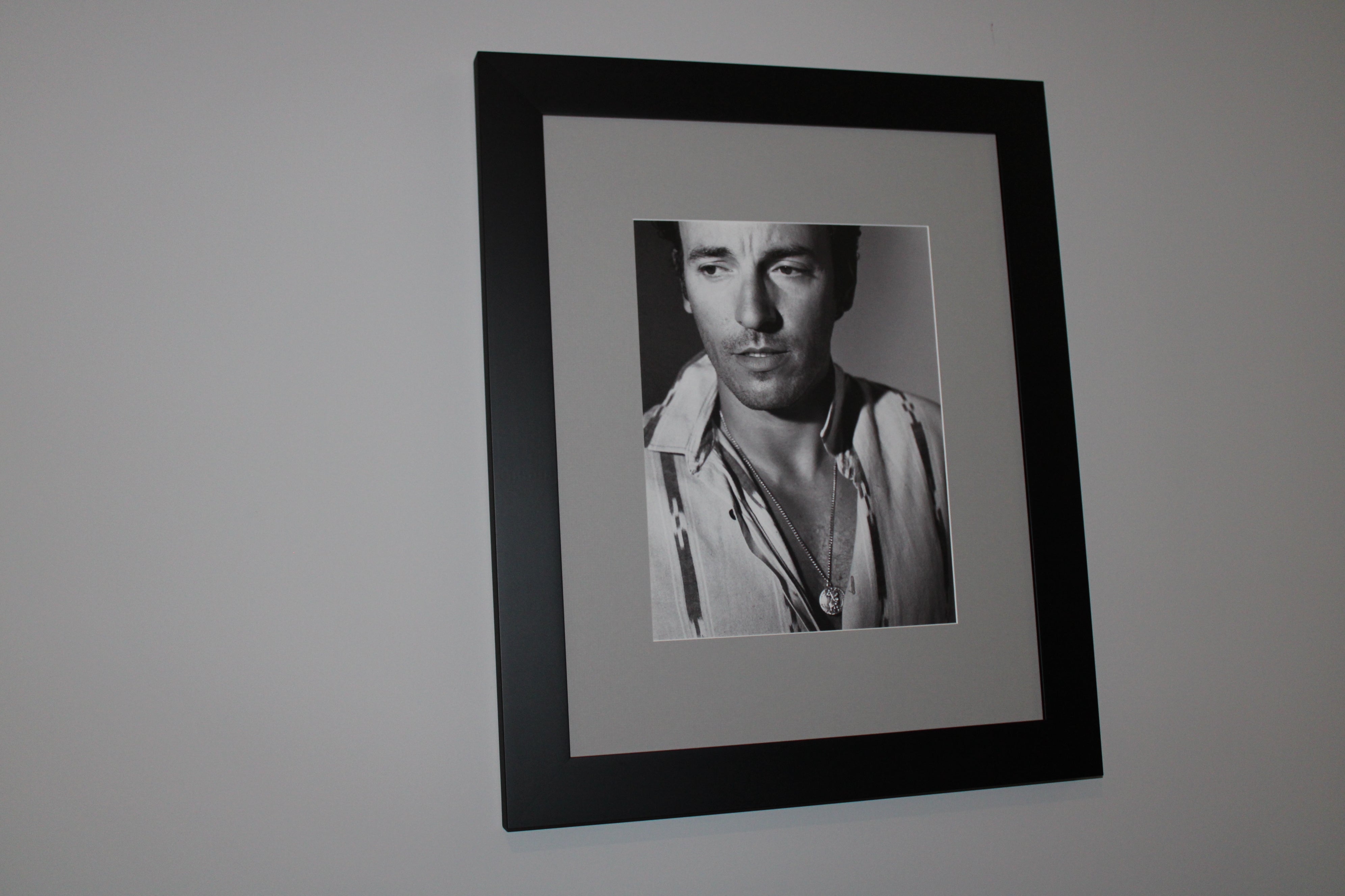 Bruce Springsteen - Original Photograph by Bruce Weber - Custom Frame ...